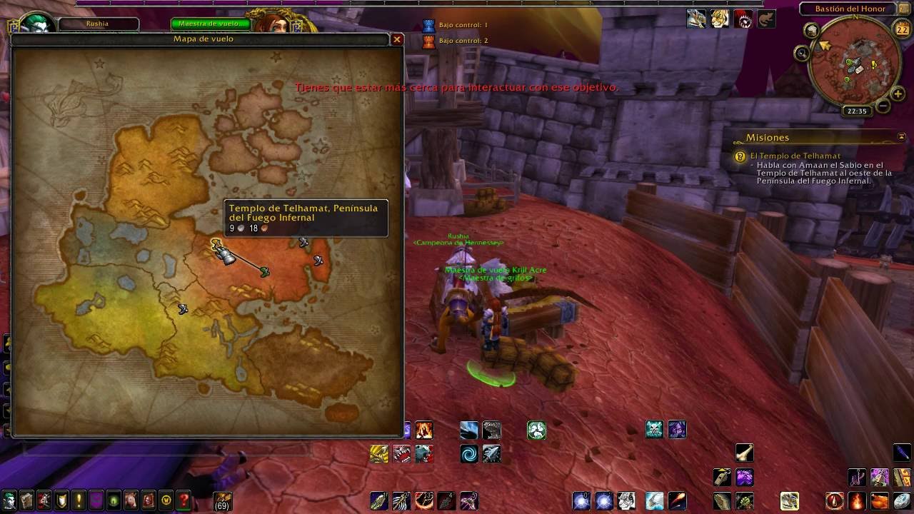 WoW Mision - El Templo de Telhamat - YouTube