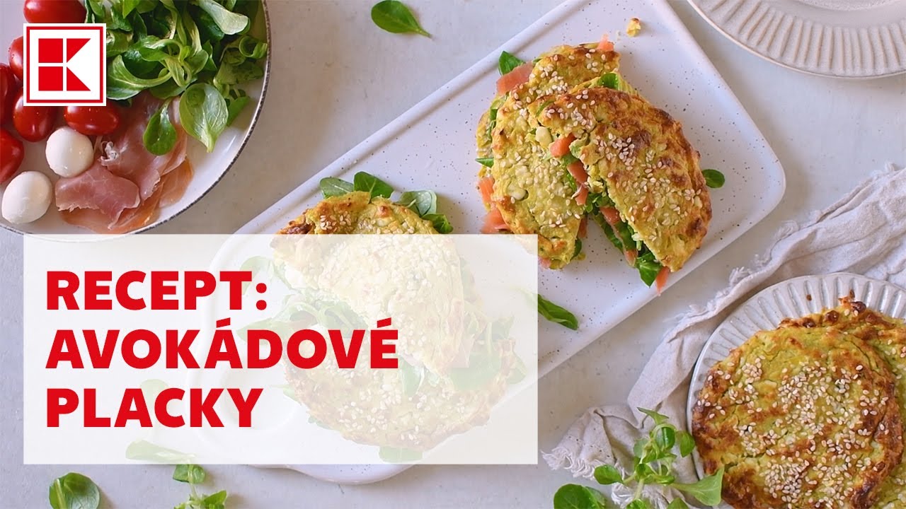 Recept: Avokádové placky | Kaufland - YouTube