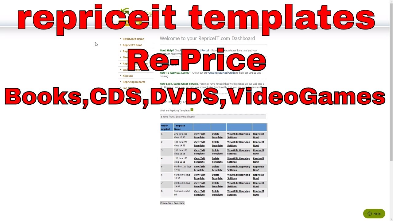 Repriceit Settings How to Reprice FBA Books/media using Waterfall ...