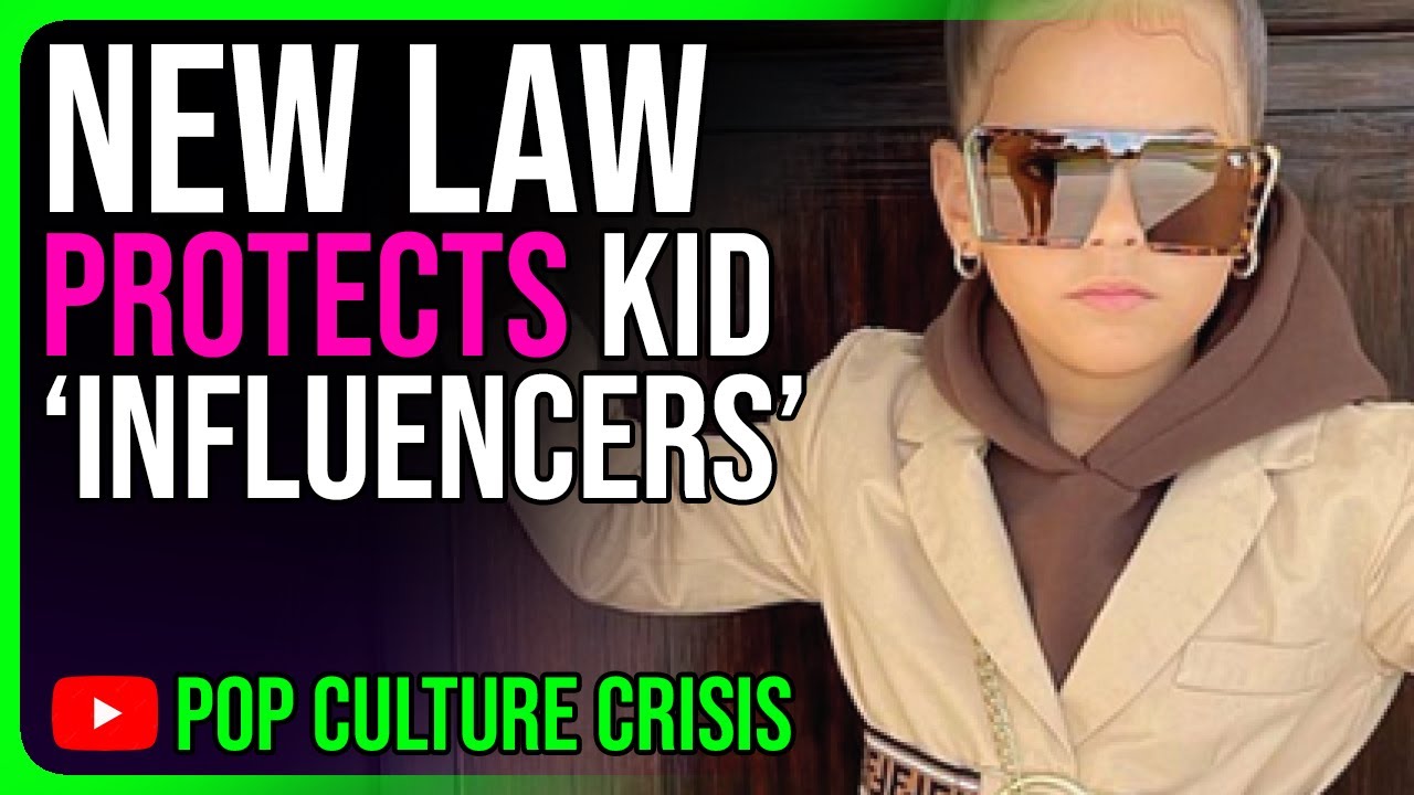 New Law Protects Kid Influencers From Stage Parents - YouTube