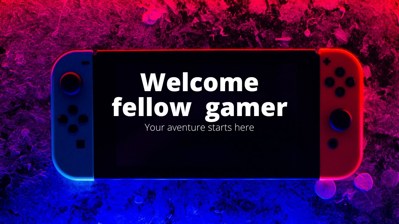 Welcome Fellow Gamers - YouTube