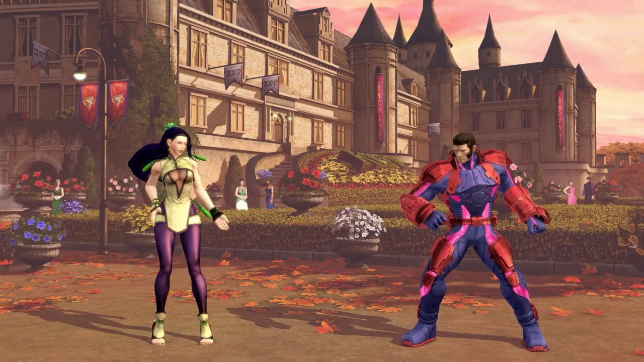 kof 2016 kof 14 kof xiv ps4 The King of Fighters XIV luong sylvie ralf ...