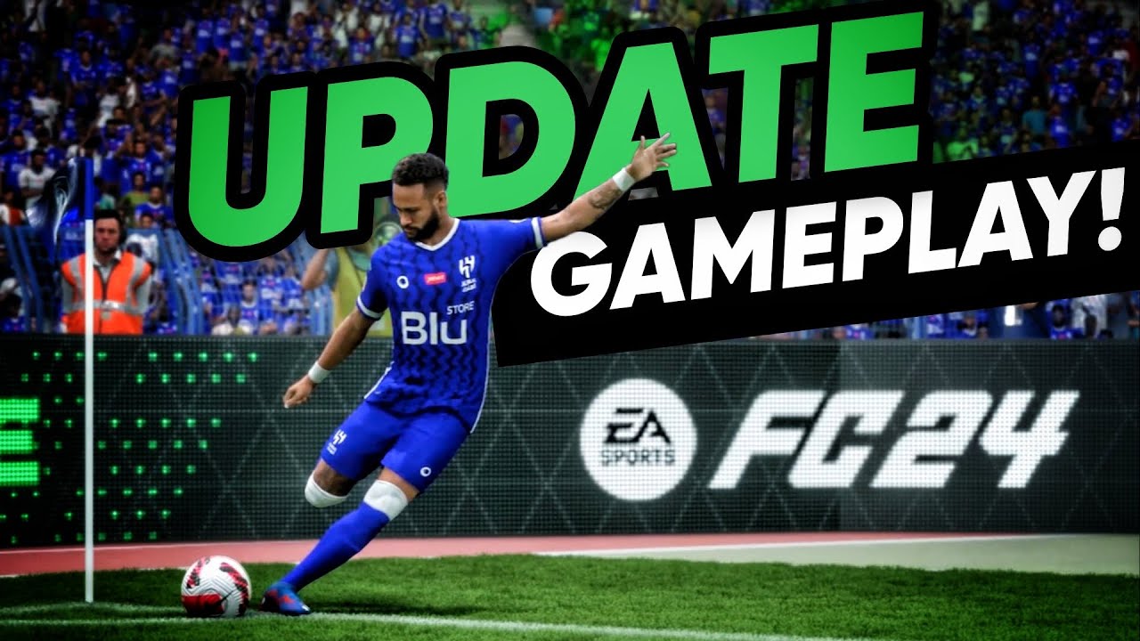 FC 24 recebeu um UPDATE e ficou... - YouTube