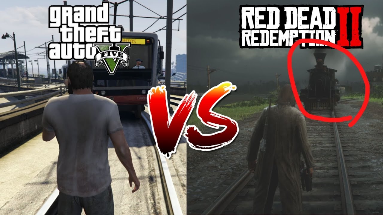 RDR2 vs GTA 5 - Which one is better ? - YouTube