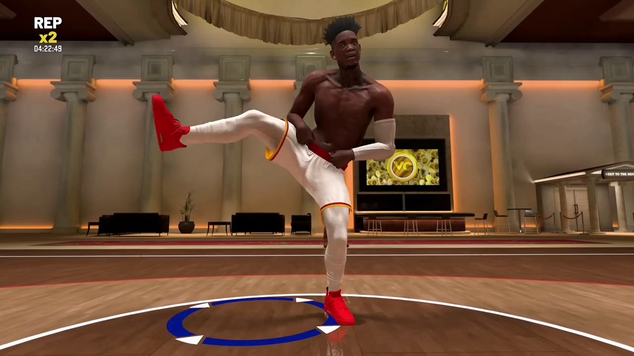 1v1 a DF Member in ante up NBA 2k20 interior force - YouTube