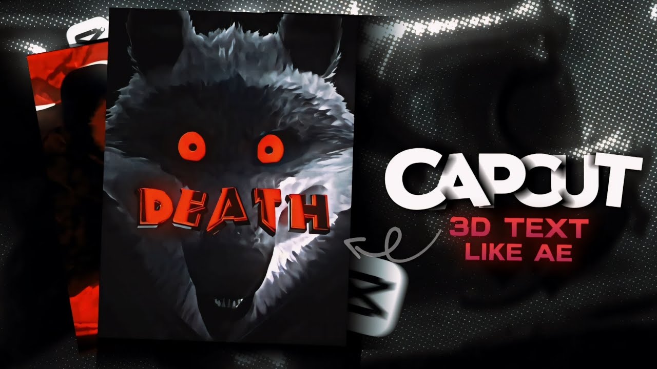 CAPCUT | 3D TEXT LIKE AE - YouTube