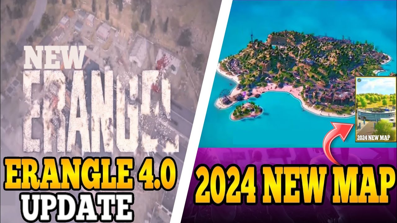 NEW ERANGLE 4.0 Update Reveal 😱 | In PUBGM/BGMI | 2024 New MAP Is ...