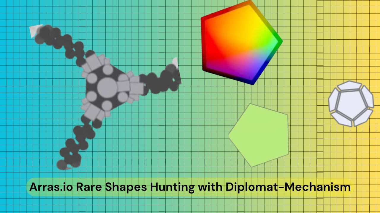 Rare Shapes Farming with Diplomat-Mechanism(Rainbow Alpha) - Arras.io ...