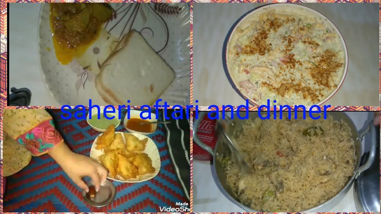 Sunday ki saheri aftari or dinner share with u. - YouTube