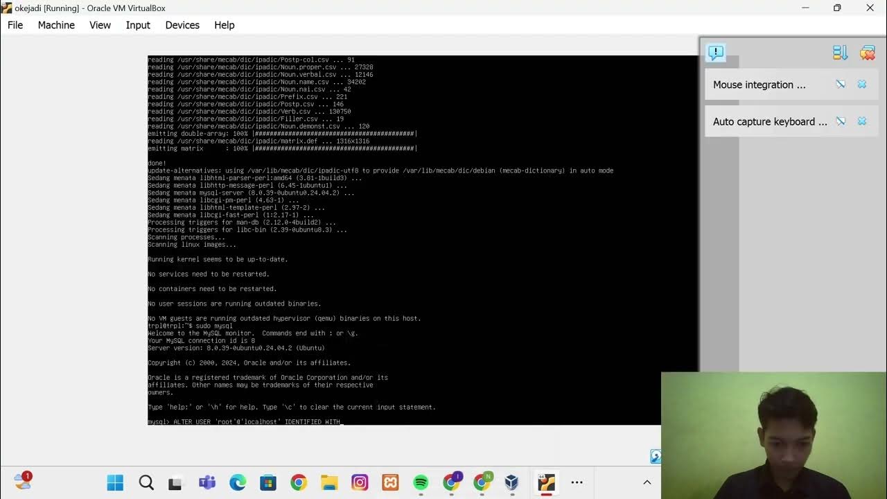 Cara Menjalankan Ubuntu Server Pada VirtualBox Part 2 - YouTube