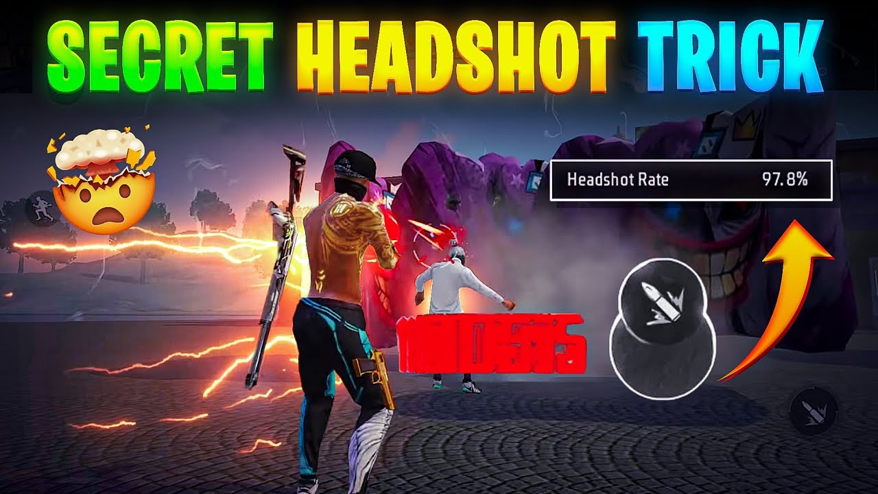 Pure Red Numbers Secret Headshot Tips & Tricks🤯😱| Secret Tricks To ...