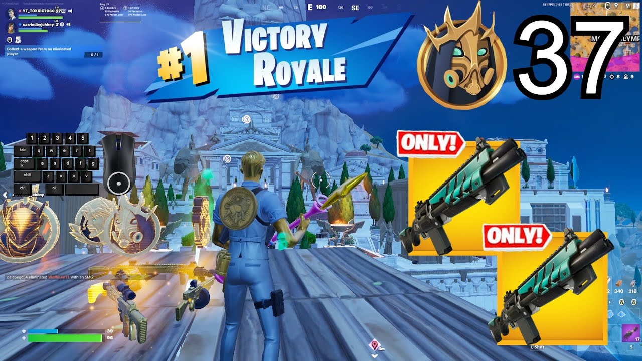 I WON Using Mythic Gatekeeper Shotgun ONLY! " Build " Gameplay🏆 ( New ...