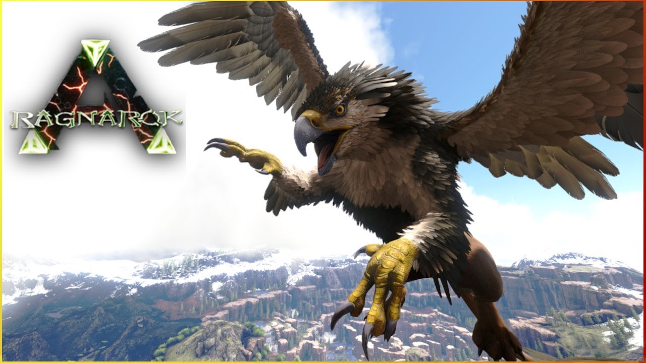 Taming the Legendary Griffin on Ragnarok | ARK Survival Evolved [EP 4 ...