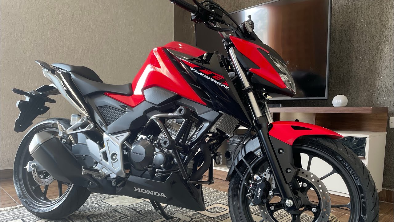 Nova Cb 300f Cbs 2024 Vermelha Youtube