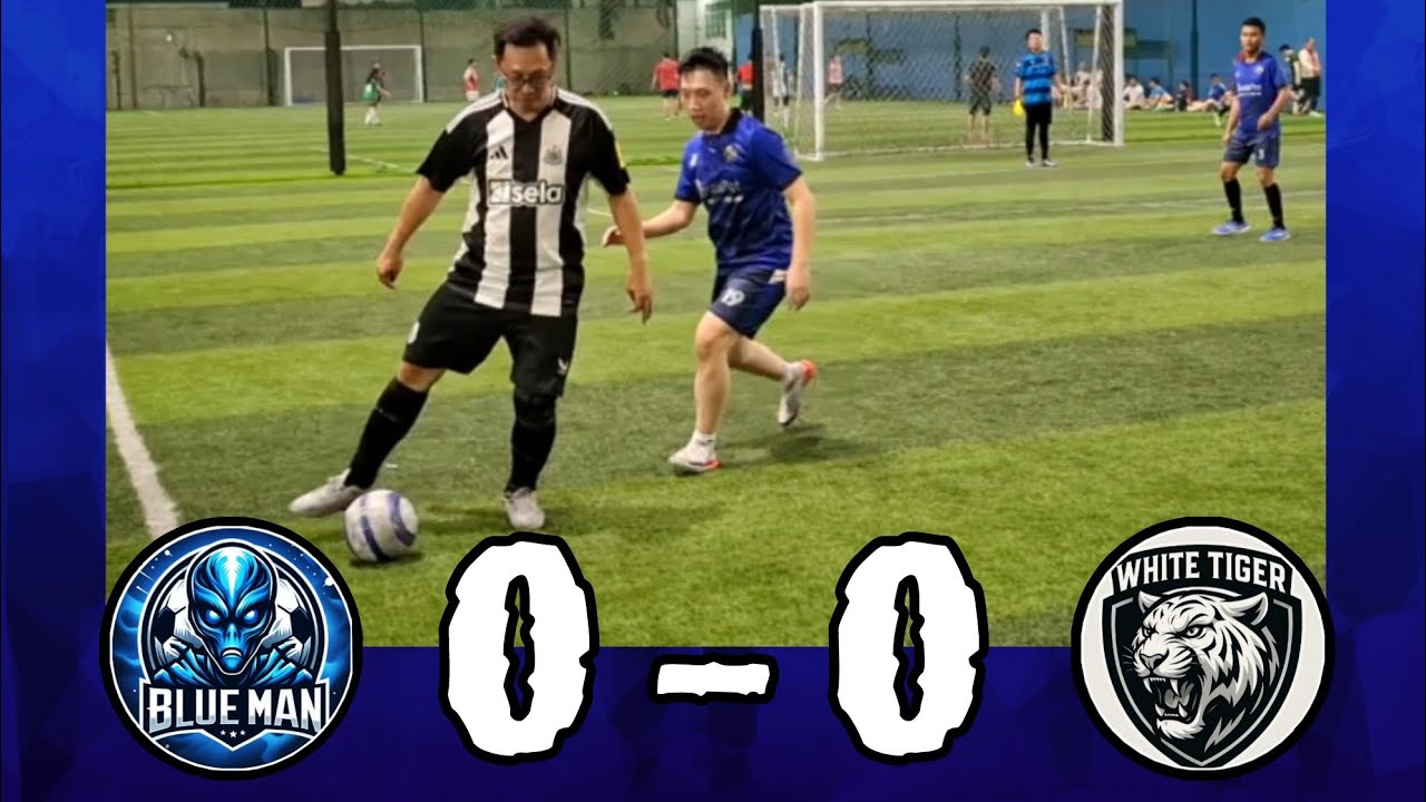 Game 9: BLUE MAN 0 - 0 WHITE TIGER 2️⃣ (Brotherhood Mini Soccer 21 ...