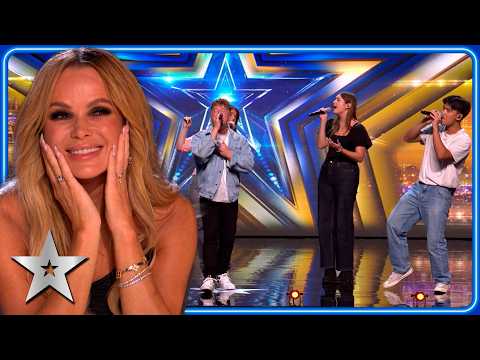 Amanda wowed by acapella mashup of Olivia Dean and K-Pop Demon Hunters! | Auditions | BGT 2026