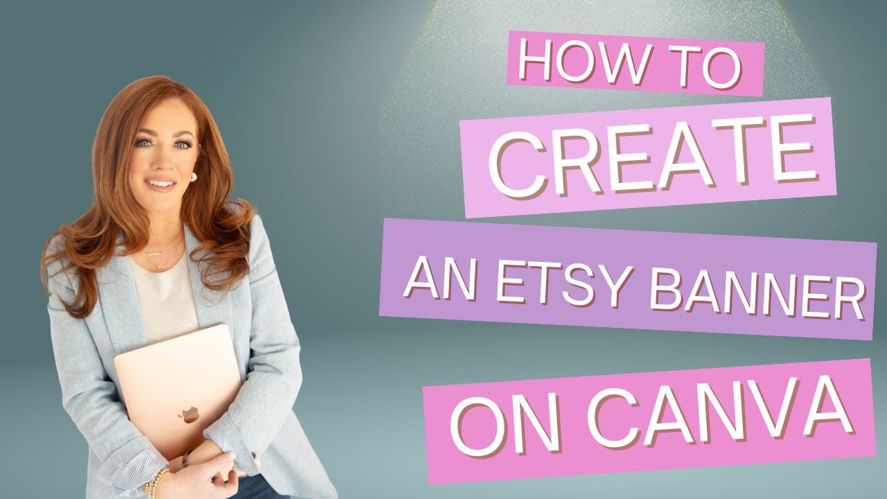 How to Make an Etsy Shop Banner with Canva - YouTube