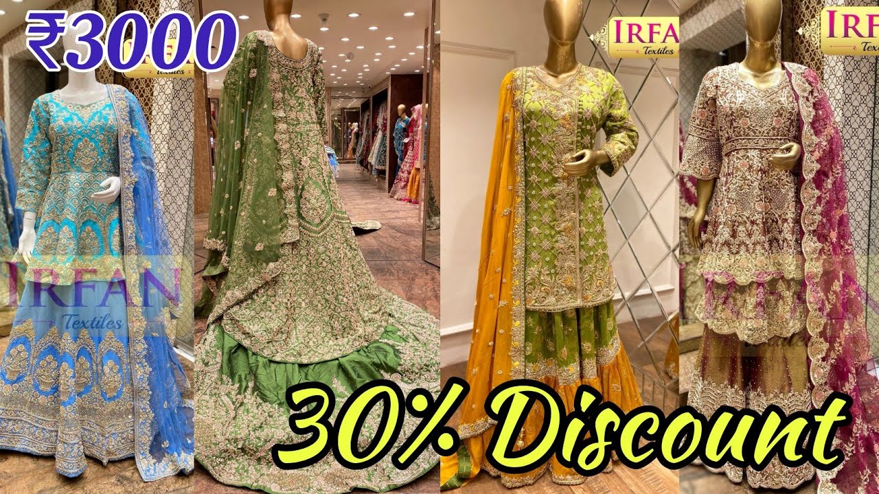 Ramadan Special Collection|Irfan Textiles|Charminar Shopping| Gharara ...
