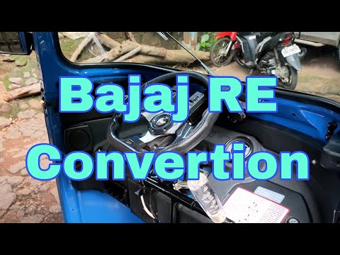 Bajaj RE Conversion - YouTube