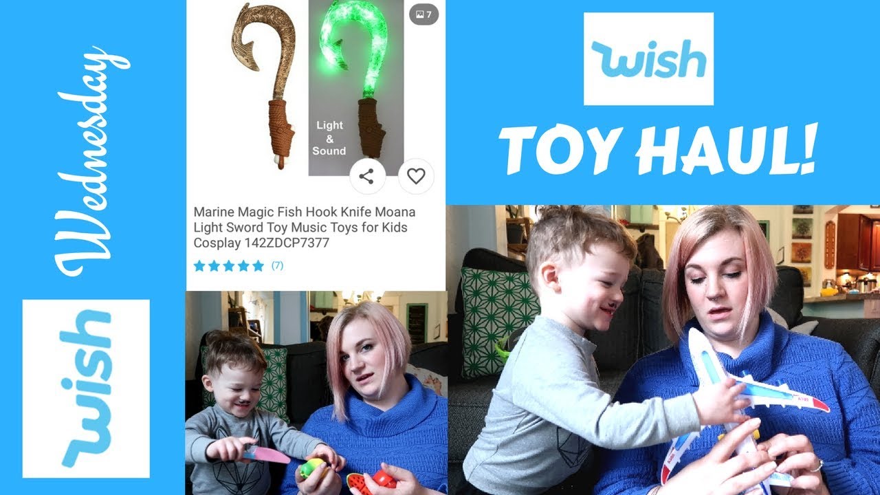 WISH APP TOY HAUL! KIDS * TODDLER * TOY REVIEW* TESTED FROM WISH.COM ...