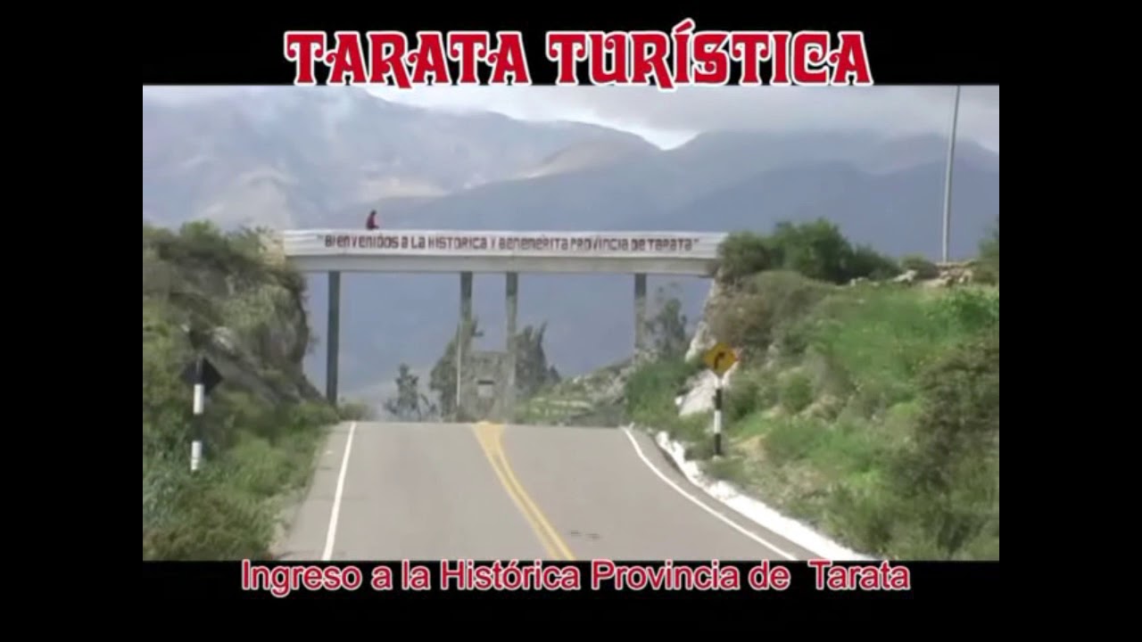TARATA Circuito Turístico Santa María Tarata Tacna Perú - YouTube