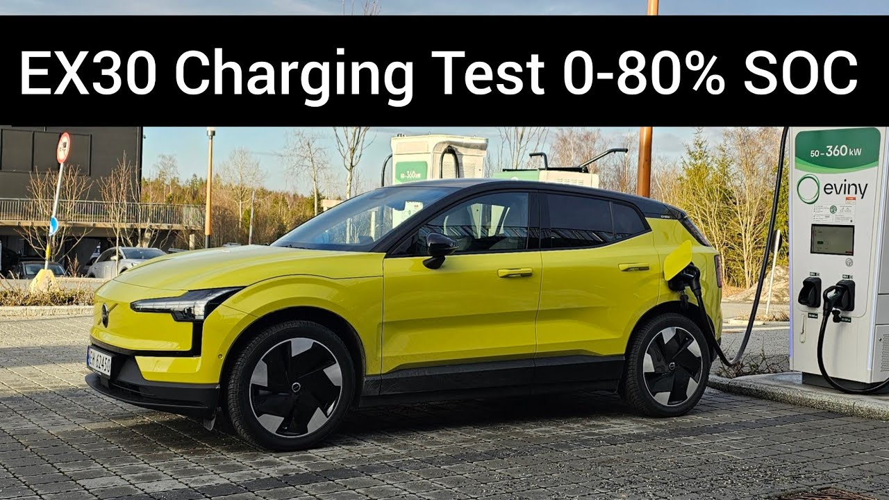 EX30 AC/DC Charging bug-fix and manual preheating. Charging test ...