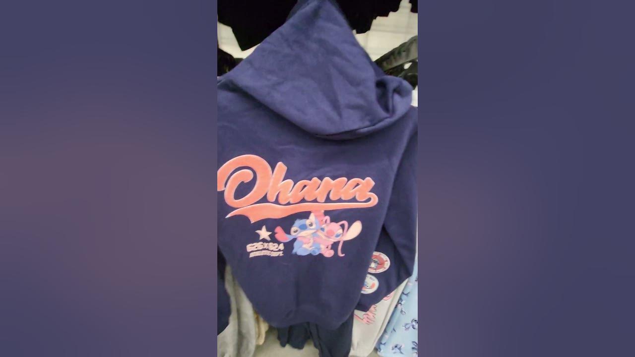 DISNEY STITCH OHANA MATCHING BLUE HOODIE AND PANTS - FUN CARTOON CHARACTERS - SHOPPING AT ...