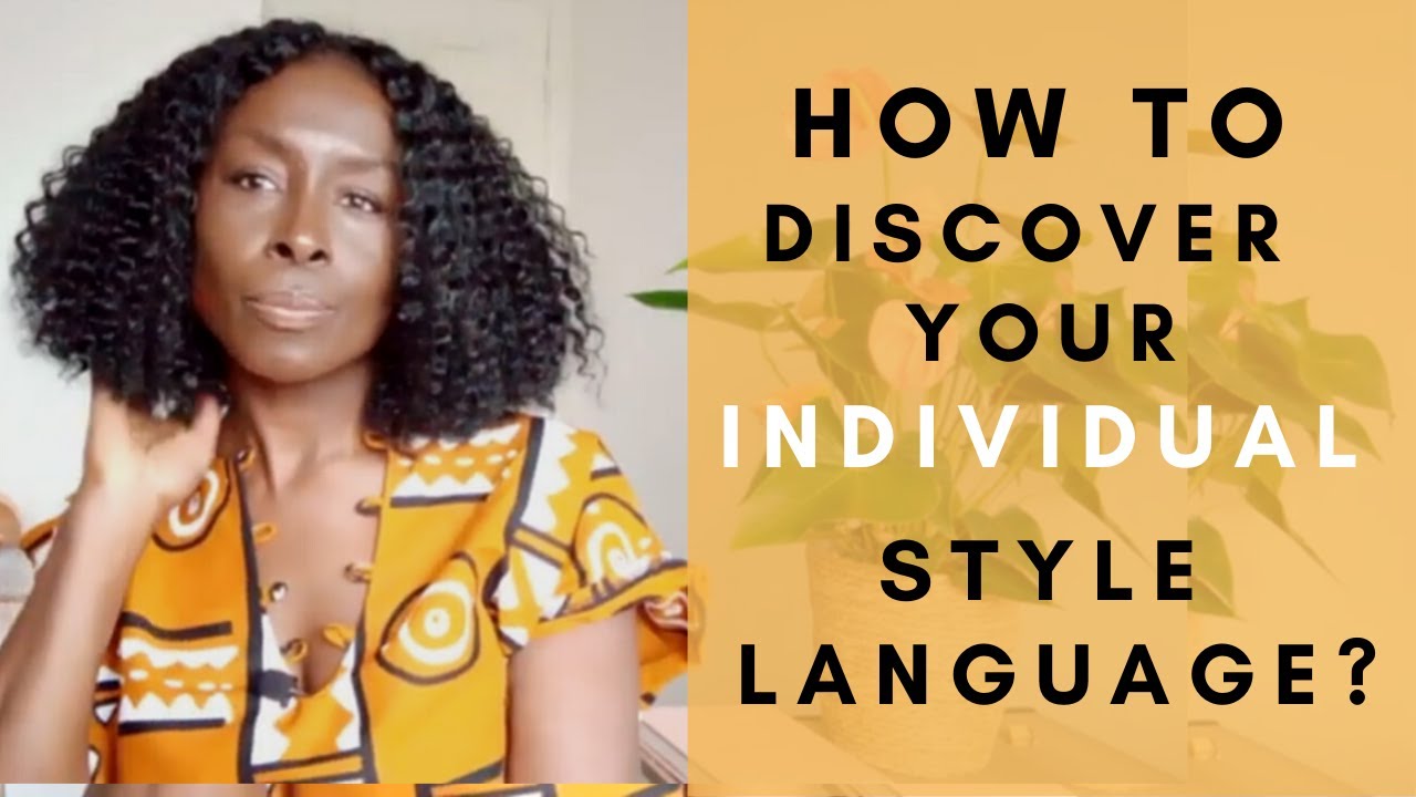 How To Discover Your Individual Style Language - Introduction [It's A ...