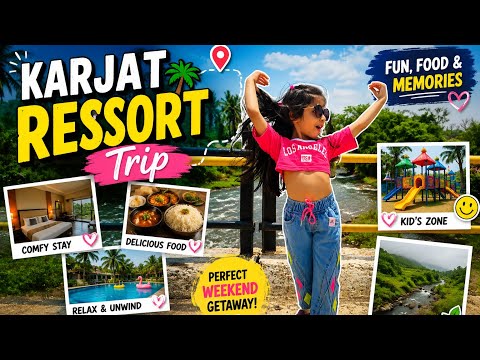Tropical Pool Resort - Karjat Maharashtra | Kids Friendly | Fun Games  #FamilyTrip #TravelVlog