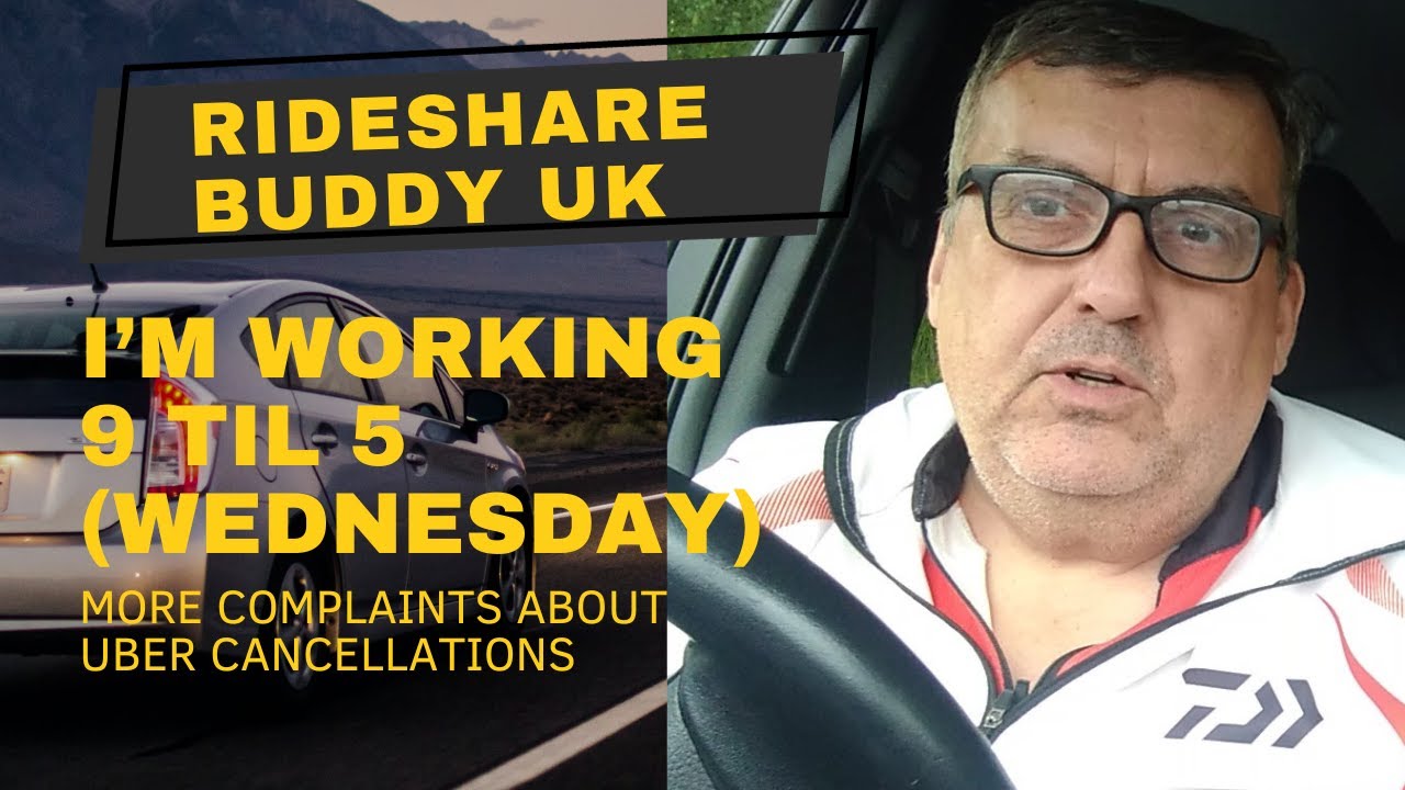 Uber driver working 9 till 5 Wednesday - YouTube