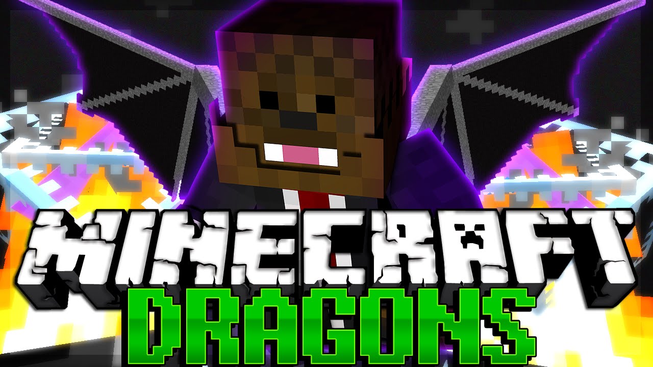 Minecraft Dragons Minigame w/ THE POWER MOVE SQUAD | JeromeASF - YouTube