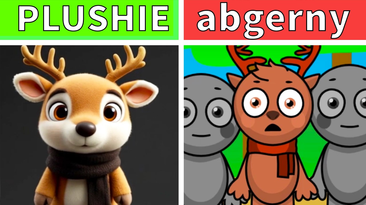 Abgerny 2 as cute plush toys - YouTube