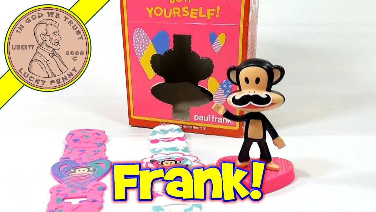 Paul Frank #1 Best Friends Bracelet & #2 Julius Bobble Head - 2014 ...