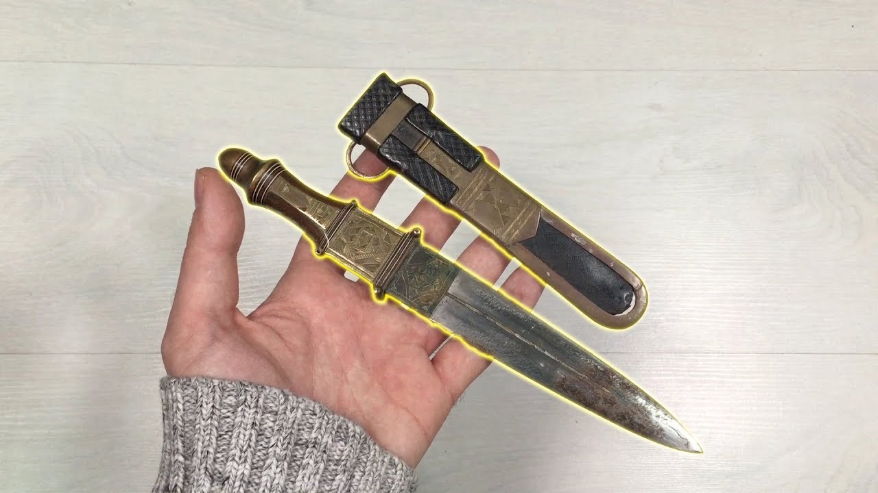 Antique Tuareg Dagger - Story of the Tuaregs - YouTube