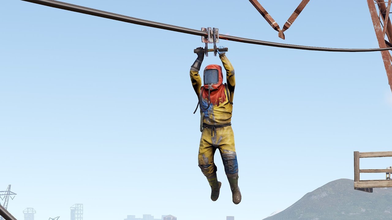 Rust - Zipline! Первый взгляд! - YouTube