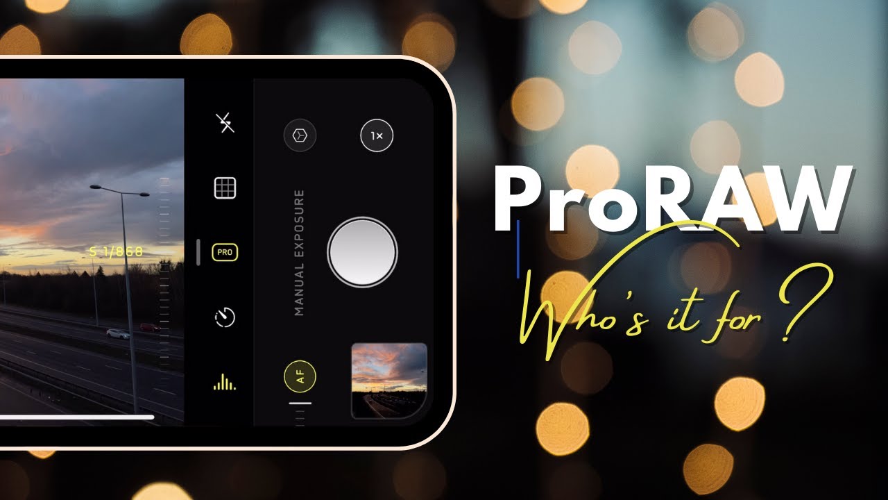 Apple ProRAW is here // What does it mean for your iPhone photography ...