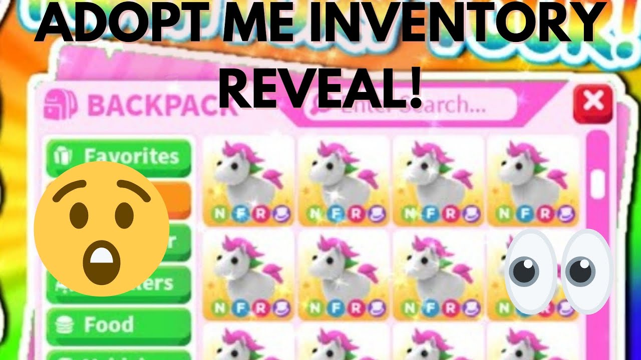 ADOPT ME INVENTORY TOUR 💕 - YouTube