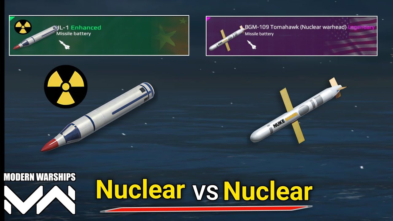 JL-1 Nuclear VS BGM 109 Tomahawk Nuclear / Missile Comparison - Modern ...