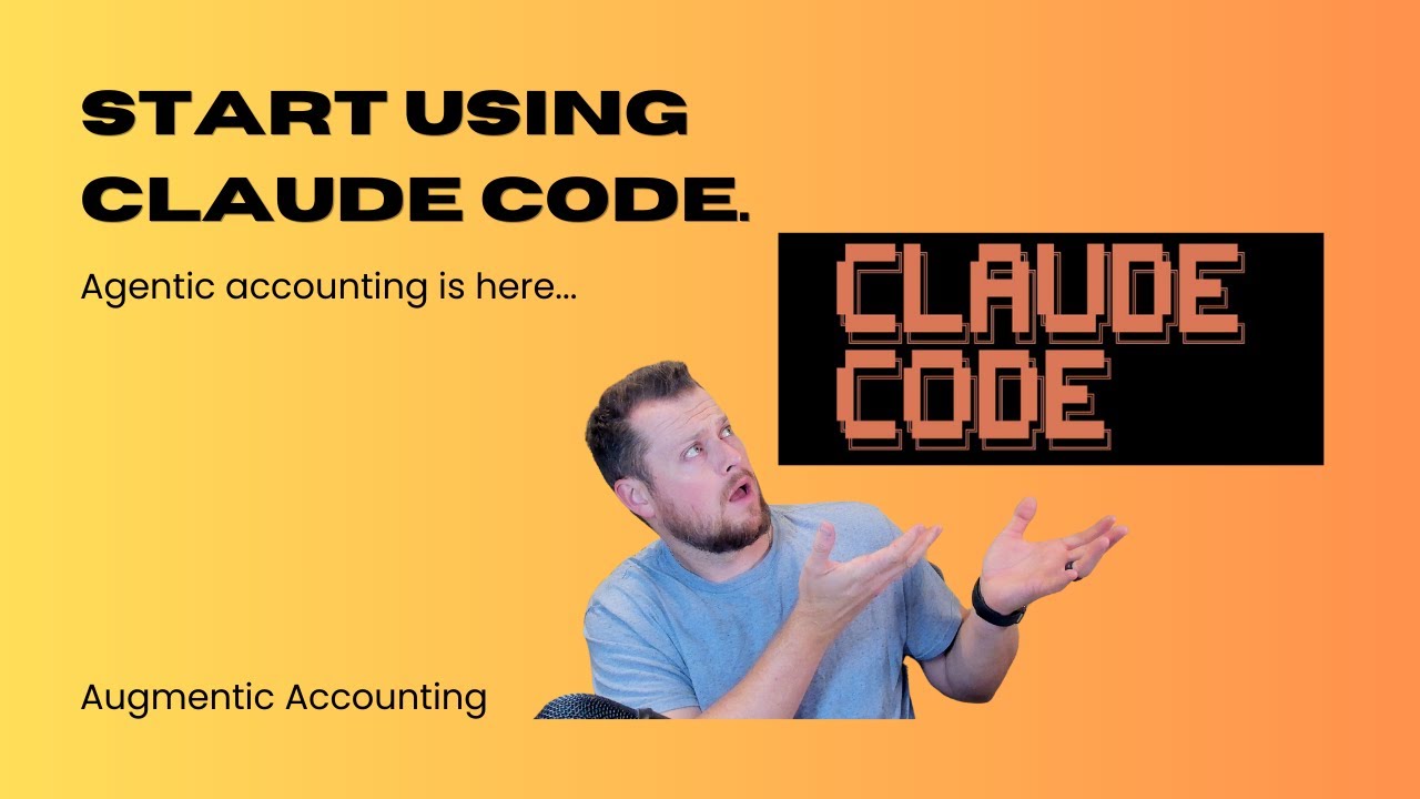 Accountants! Start Using Claude Code... Now - YouTube