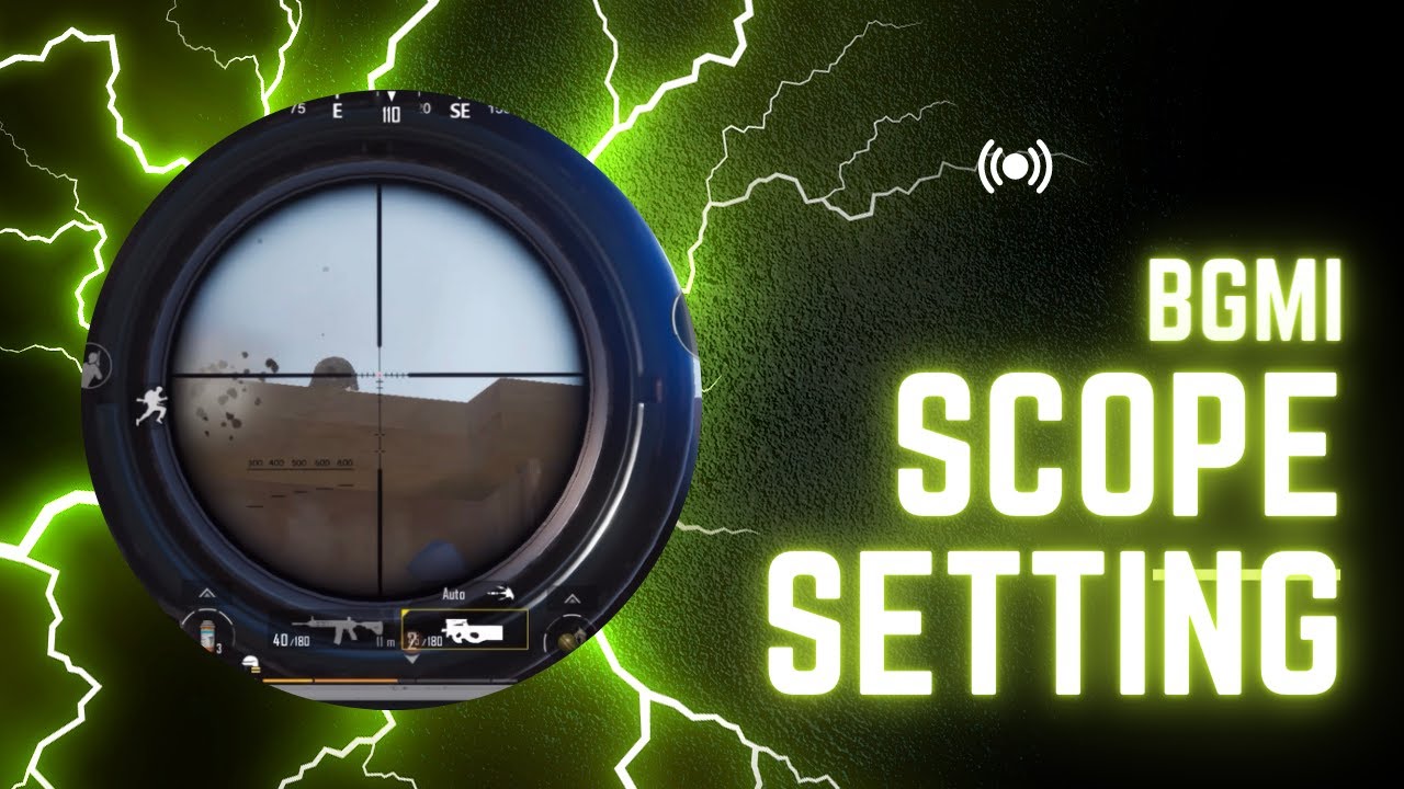 BGMI Best Scope Setting - YouTube
