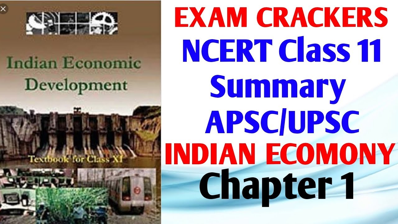 Chapter 1| NCERT CLASS 11 | INDIAN ECONOMIC DEVELOPMENT|Crash course ...