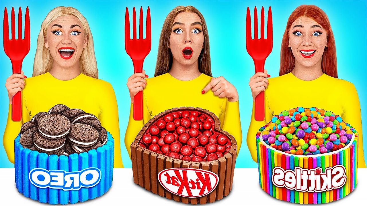 تحدي تزيين الكيك | مواقف طعام مضحكة Multi DO Fun Challenge - YouTube