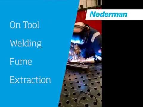 Welding Fume Extraction on torch - YouTube
