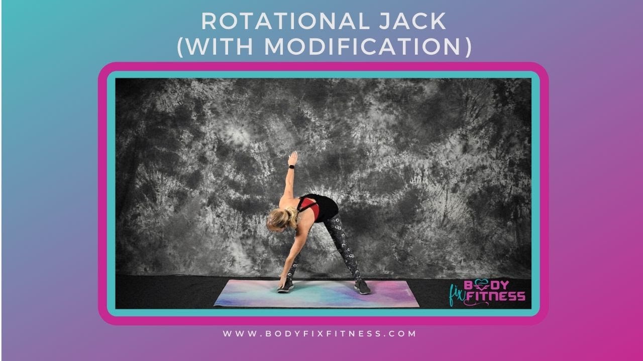 Rotational Jack (with modification) - Body Fix Fitness - YouTube