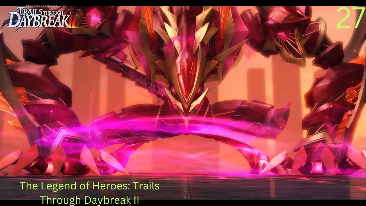 GRENDEL ZOLGA SIN | Trails Through Daybreak II Gameplay Walkthrough ...
