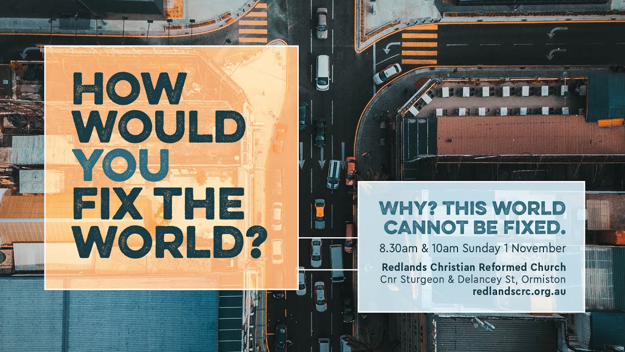 Why? This world cannot be fixed. - YouTube