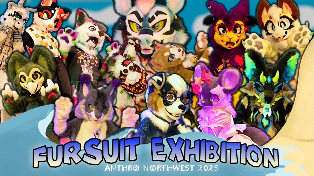Fursuit Exhibition - Anthro Northwest 2025 - YouTube
