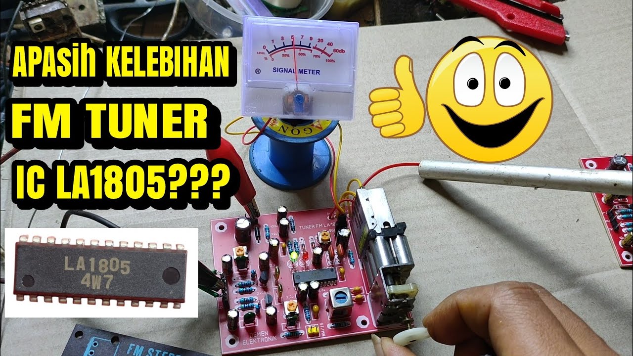 TUNER FM STEREO LA1805 - YouTube