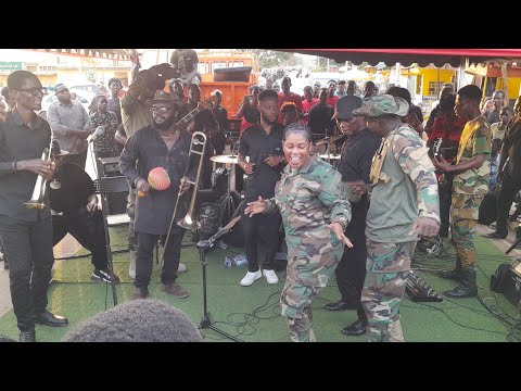 OSIBISA band in action as they bid farewell to Teddy Osei at his ...