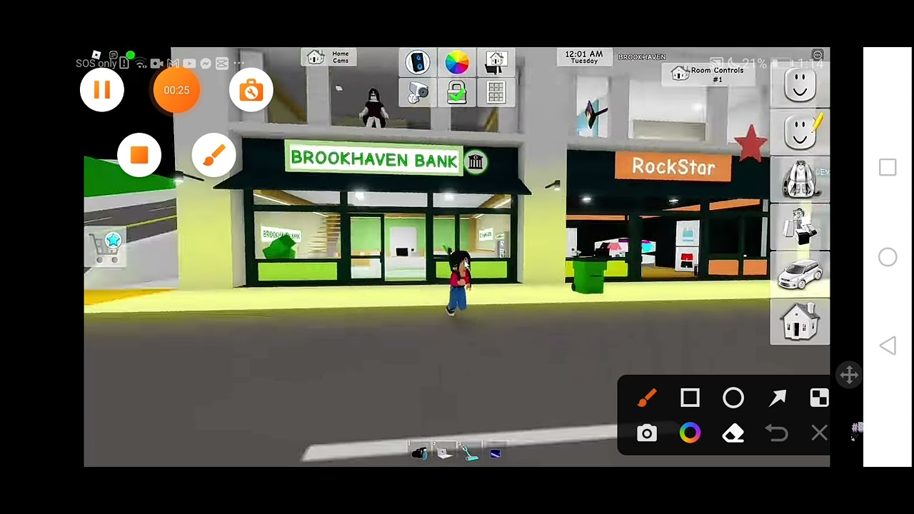 Maya And Luna Didn't Notice The Ghost On The Top Of The Bank of Her New ...